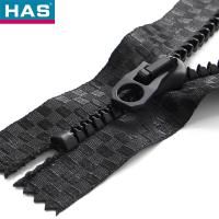 China #5 Resin Zipper with Close-end and Black Plastic Strip For suitcase for sale