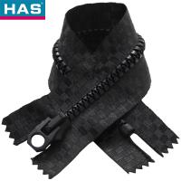 China #5 Resin Zipper with Close-end and Black Plastic Strip For suitcase for sale