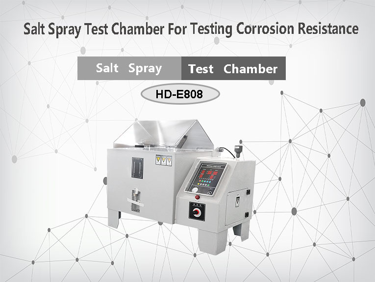 Salt spray test chamber