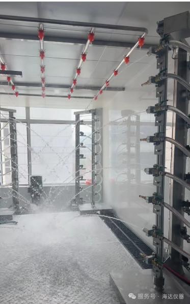 Latest company news about Haida Rain test chamber | Enable energy storage cabinets to withstand the challenges of rain and wind!