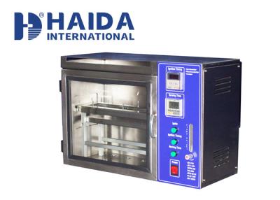 China Stainless Steel Frame Automotive Interior Flammability Test Machine for sale