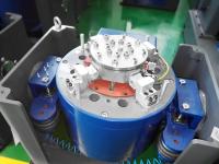 China Circular Type Vibration Test System Carton Paper Box Vibration Table Test Machine for sale