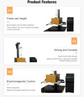 China Double Wings Drop Package Testing Equipment With Digital Height Indicator for sale