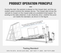 China Electronic Carton Package Testing Equipment , Box Incline Impact Test Machine for sale