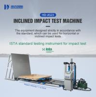China Electronic Carton Package Testing Equipment , Box Incline Impact Test Machine for sale