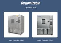 China Customized 225L Temperature Humidity Chambers Stainless Steel Plate Testing Equipment for sale