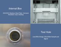 China Customized 225L Temperature Humidity Chambers,Stainless Steel Plate Testing Equipment for sale