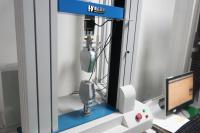 China Double Column Tensile Testing Machines for Rubber / Plastic / Fabric Strength Testing for sale