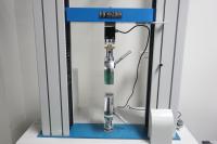 China Double Column Tensile Testing Machines for Rubber / Plastic / Fabric Strength Testing for sale