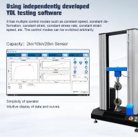 China Rubber Tensile Strength Testing Equipment With Panasonic Servo Motor for sale