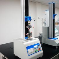 China Fabric Electric Tensile Testing Machines , Microcomputer AC Motor Tensile Tester for sale