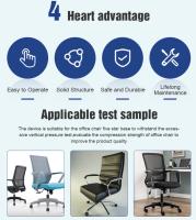 China 3000N Chair Base Vertical Force Testing Machine For Vertical Pressure Test for sale