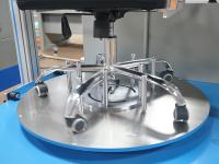 China Furniture Testing Machines Office Chair Rotating Testing Machine / Cyclic Impact Tester for sale