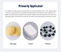China Foam Rebound Tester Measure The Resilience Test Machine for sale