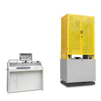 China Vertical Electronic Hydraulic Universal Tensile Compressive Strength Testing Machines for sale