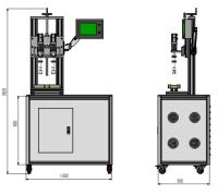 China Sanitary Tapware Lock Valve Core Life Test Machine for sale