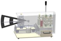 China Knife Cookware Bending Strength Testing Machine With Acrylic Protective Cover for sale