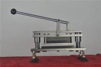 China Electronic Paper Testing Equipments , Paper Ring Crush Sample Cutter With Precise Blade for sale