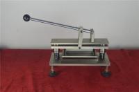 China Electronic Paper Testing Equipments , Paper Ring Crush Sample Cutter With Precise Blade for sale