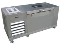 China Horizontal Type Rubber Testing Machine , Durable Low Temperature Flexing Tester for sale