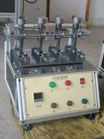China Stable Rubber Testing Machine , Rubber / Leather Fabric Color Shedding Level Tester for sale