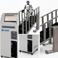 China Robot Stair Climbing Test Station Stair Climbing Testing Equipment Customizable Stair Specs PLC Control Anti Fall Guardrails for sale