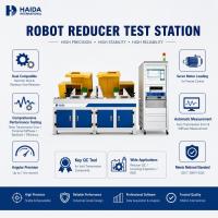China HD Robot Reducer Test Station Harmonic Planetary Gearbox Testing Machine Transmission Error Backlash Stiffness 1 Arc Second for sale