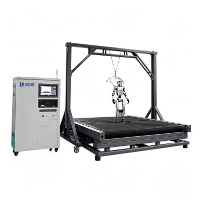 China HD Robot Dynamic Test Platform Walking Stability Testing Machine Equipment Adjustable Slope 0 20 Degrees Speed Control 0 18 km/h for sale