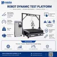 China HD Robot Dynamic Test Platform Walking Stability Testing Machine Equipment Adjustable Slope 0 20 Degrees Speed Control 0 18 km/h for sale