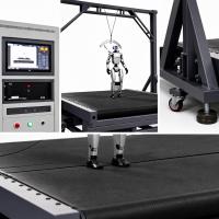 China HD Robot Dynamic Test Platform Walking Stability Testing Machine Equipment Adjustable Slope 0 20 Degrees Speed Control 0 18 km/h for sale
