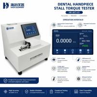 China Dental Handpiece Stall Torque Tester Torque Measurement Machine for Dental Turbine QC Testing Equipment High Precision 0.0005 Nm for sale