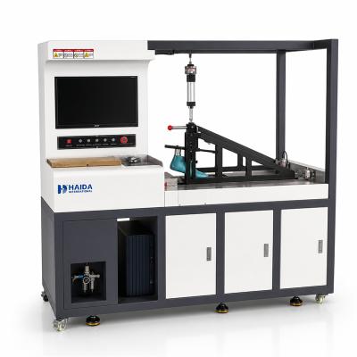 China HAIDA Slip Resistance Tester Shoe Sole Friction Coefficient Testing Machine ISO 13287 ASTM F2913 Shoe Testing Equipment for sale
