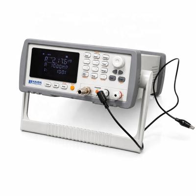 China HAIDA Footwear Antistatic Electrical Tester Shoe Resistance Testing Machine ISO 20344 5.10 Standard Shoe Testing Equipment for sale