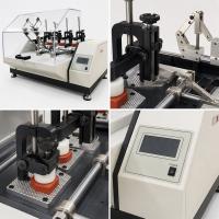 China HAIDA Finished Shoe Flexing Tester SATRA TM92 Shoe Flex Resistance Testing Machine 4 Stations LCD Counter Shoe Test Equipment for sale