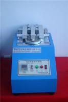 China Wear resistant Rubber Testing Machine , Leather & Cloth & Coating Abrasion Testing Equipment for sale