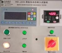 China Running Stroke 12km Dynamic Endurance Test Instrument / Baby Scooter Abrasion Tester for sale