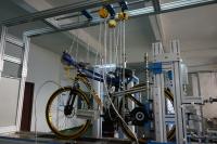China Brake EN14764 Strollers Testing Machine , Bicycle Simulation Dynamic Road Testing Machines for sale