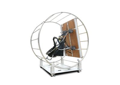 China 100 Degrees Turntable Strollers Testing Machine For Baby Carriages for sale