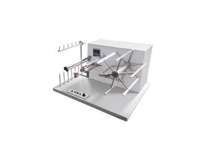 China Traverse Motion 35 ± 0.5 Mm Textile Testing Equipment Automatic Wrap Reel Test Machine for sale