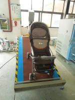 China Electric Strollers Testing Machine , Stroller Simulate Transportation Stability Testing Platform for sale