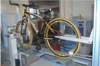 China Electronic Bicycle Testing Machine / Bicycle Simulation Dynamic Road Performance Tester for sale