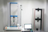 China Double Column Universal Tensile Strength Testing Machine For Plastic / Rubber / Fabric for sale