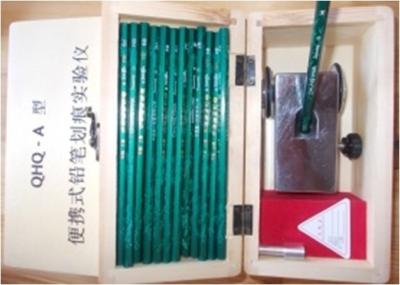 China Vibration Rubber Testing Machine Portable Pencil Hardness Tester for sale