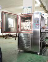 China Rubber Accelerated Weathering Tester , Stainless Steel Ozone Aging Test Chamber for sale