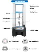 China 5000kg Celtron Load Tensile Testing Equipment , Automatic Compression Testing Machine for sale