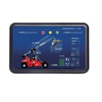 China 7-Inch Industrial Touch Screen Display with 6 Waterproof Terminals, 24 I/O Ports for Environmental Sanitation Equipment for sale