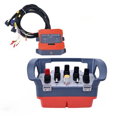 China Wireless Remote Control 5 Controller Handles for Mobile Crane with Electronic Control System and Load Monitoring for sale