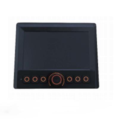 China MC8079 7-Inch Industrial Display Screen with 6 Buttons and Rotary Knob for Fire Truck Control Systems for sale