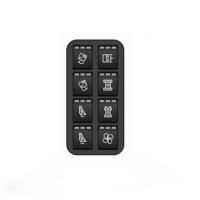 China JC-SP2x4 Silicone Operation Panel - 2x4 Button Matrix CAN Bus Controller Module for Driver Cabin Systems for sale