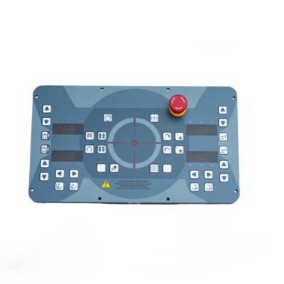 China JC-ST026-A Crane Leg Control Panel with CANBus Communication and LED Status Indicators for Hydraulic Outrigger Systems for sale